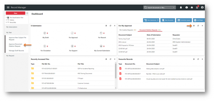 Processing Document Requests as a Subject Officer